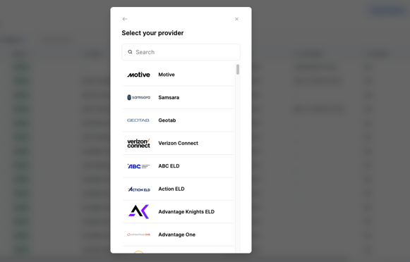List of ELD Integrations with Rose Rocket